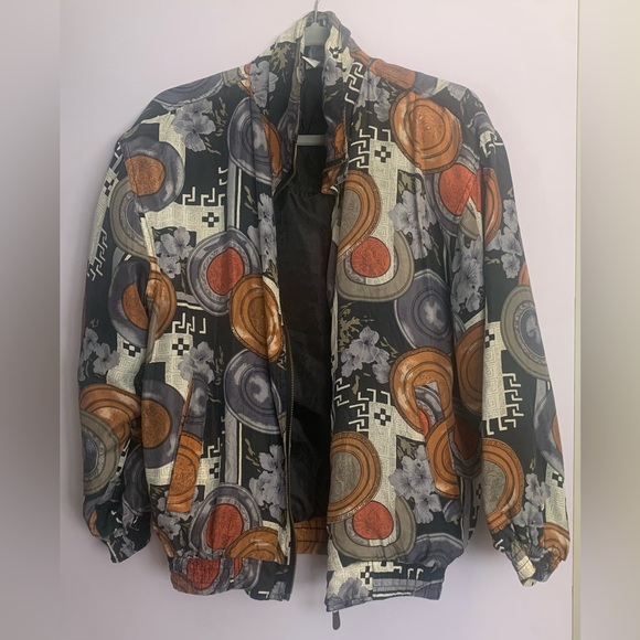 Jackets & Coats | 8s Vintage Silk Jacket | Poshmark